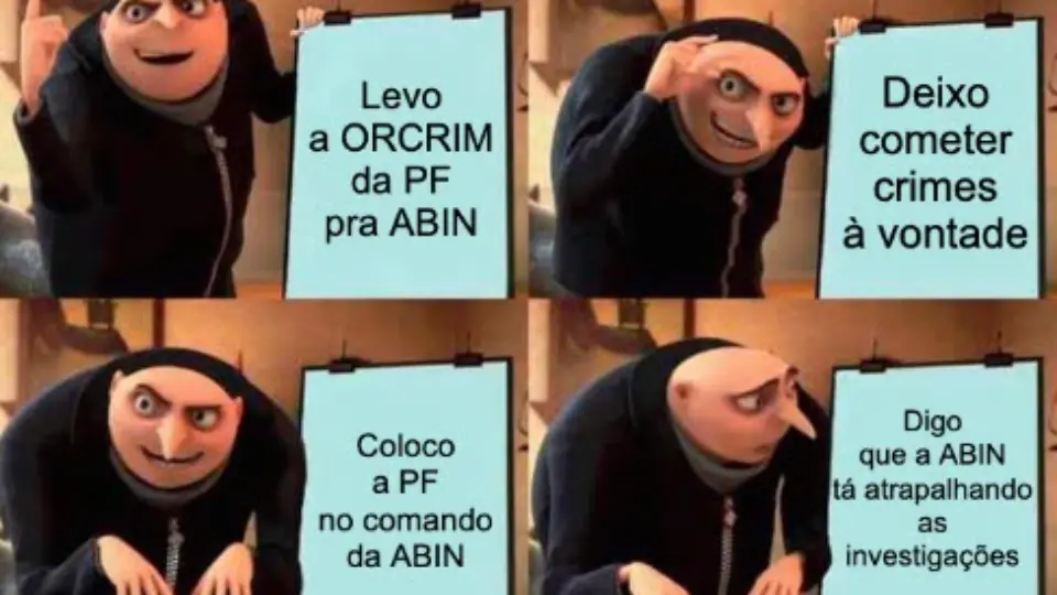 Na crise entre PF e Abin, servidores da agência criam memes criticando ...